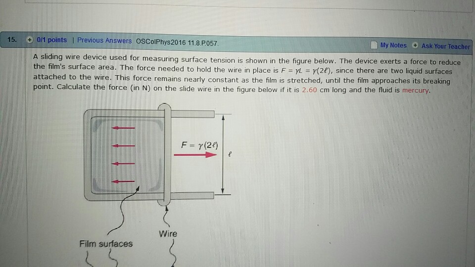 Solved F-7(29 Wire Film surfaces Side view 2.53 | Chegg.com