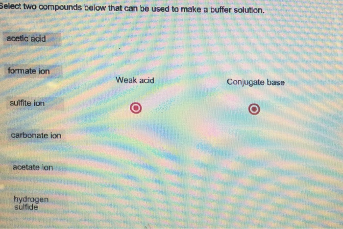 Solved Select two compounds below that can be used to make a | Chegg.com
