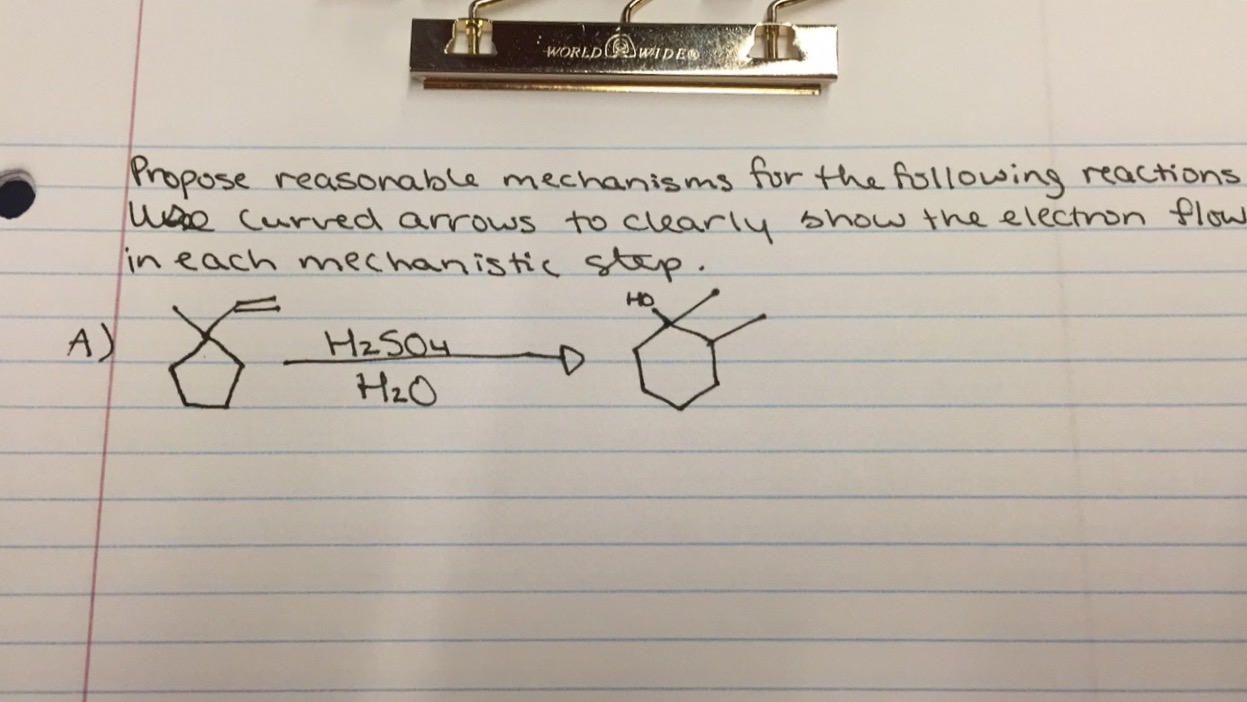 Solved Propose reasonable mechanisms for the following | Chegg.com
