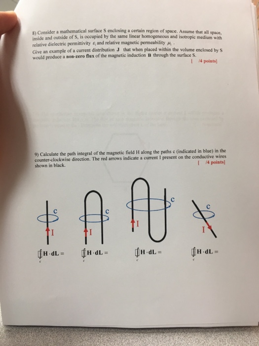 Solved Consider a mathematical surface S enclosing a certain | Chegg.com
