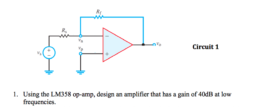 Lm358 op amp circuit
