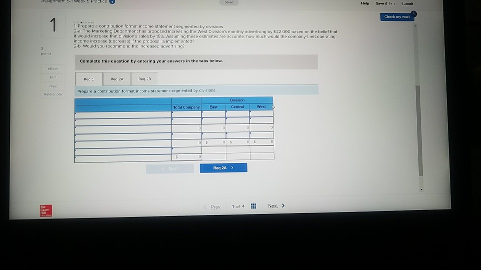 Solved Help Save&Exit Subemit Assignment 5-1 Week 5 Practice | Chegg.com