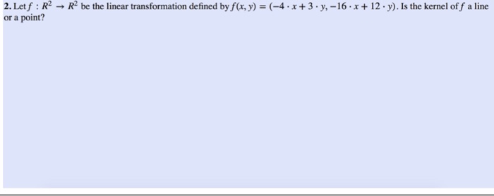 Solved Let f: R^2 rightarrow R^2 be the linear | Chegg.com Solved Let f: R^2 rightarrow R^2 be the linear | Chegg.com