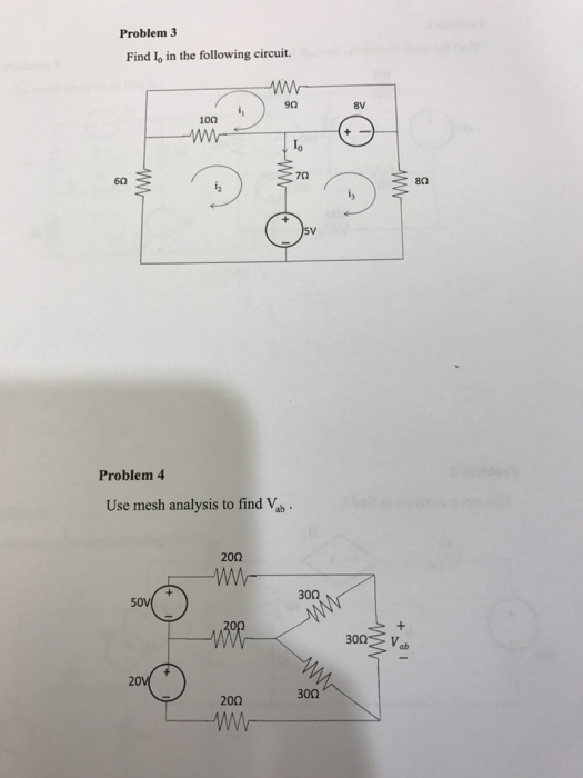 Solved Problem 7 Calculate Vo and io 80 60 2io 15V 90 | Chegg.com