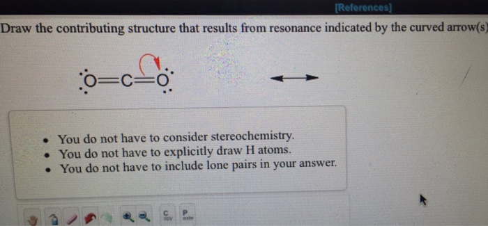 Solved Draw the contributing structure that results from | Chegg.com