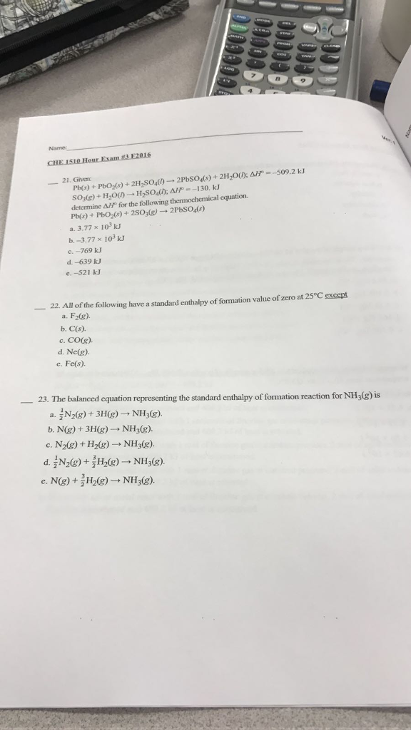 Solved Given: Pb(s) + PbO_2(s) + 2H_2SO_4(l) rightarrow | Chegg.com