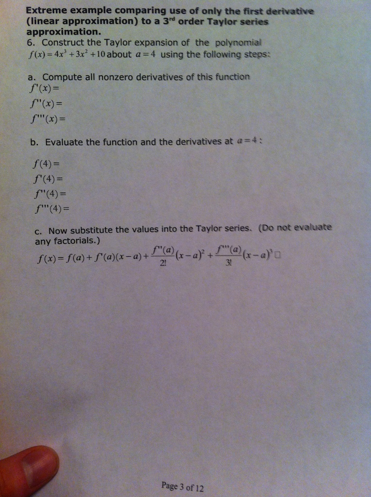 Solved Extreme example comparing use of only the first | Chegg.com