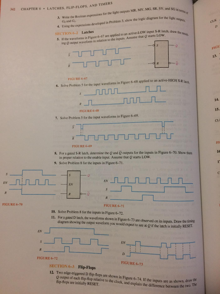 Solved Write the Boolean expressions for the light outputs | Chegg.com