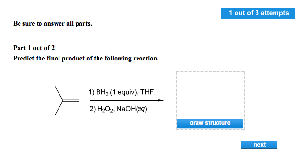 Solved Be sure to answer all parts. Part 1 out of 2 Predict | Chegg.com