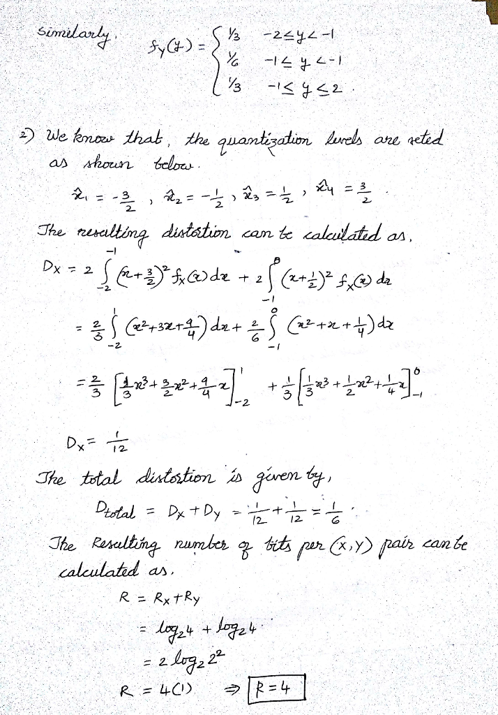 (Solved) - Consider the encoding of the two random variables X and Y, which... - (1 Answer ...