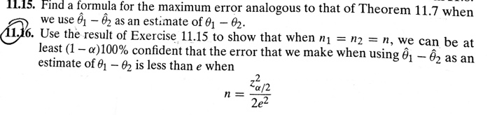 Find a formula for the maximum error analogous to | Chegg.com