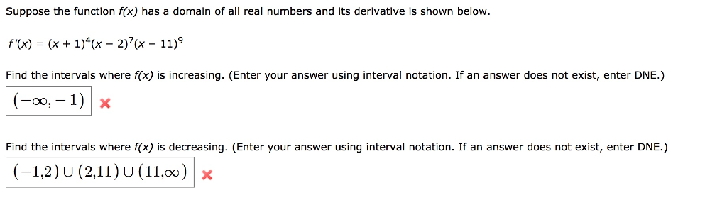 Solved: Suppose The Function F(x) Has A Domain Of All Real... | Chegg.com