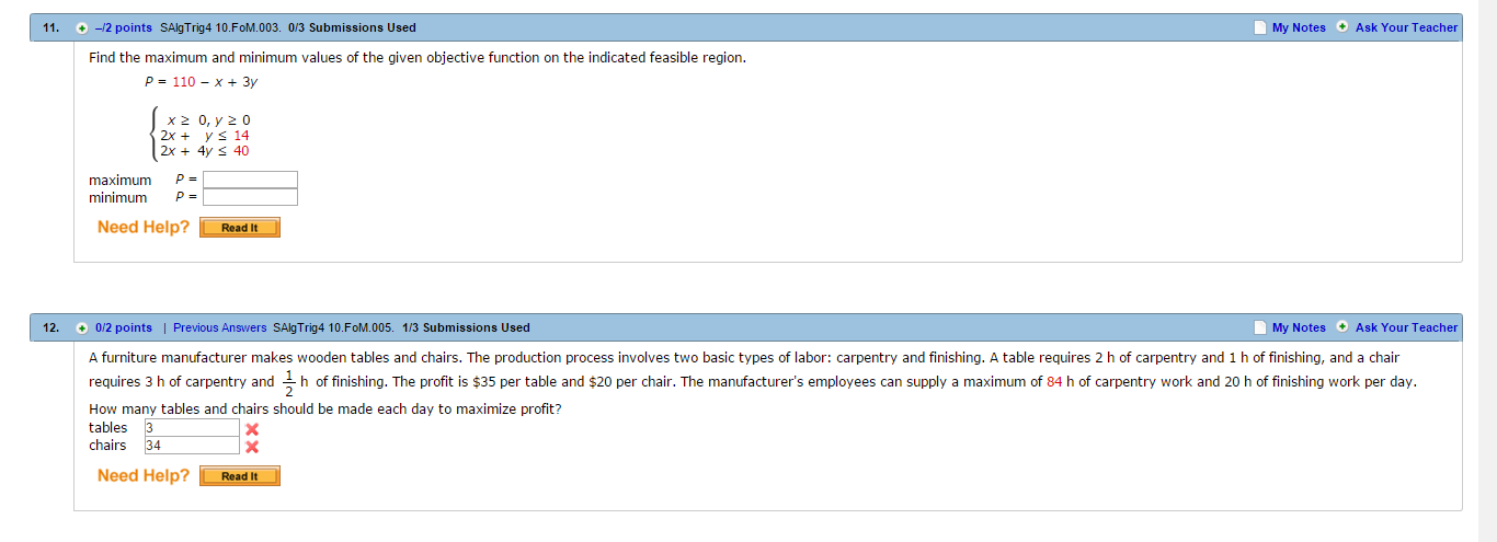 Solved Find the maximum and minimum values of the given | Chegg.com