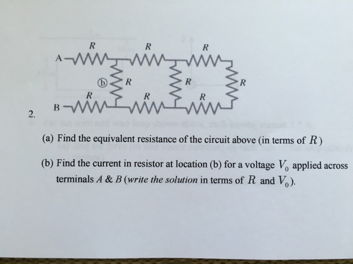 Solved Find the equivalent resistance of the circuit above | Chegg.com
