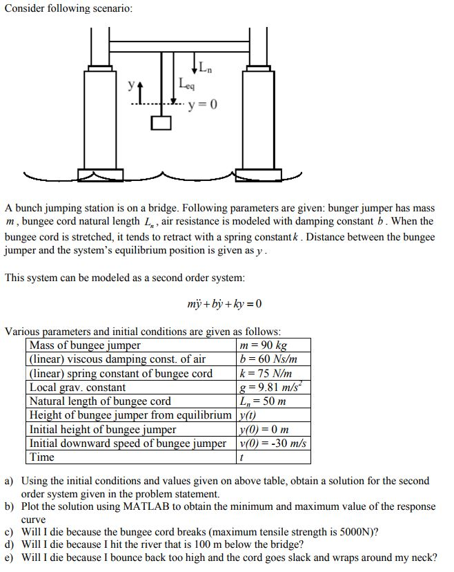 Solved Consider following scenario A bunch jumping station | Chegg.com Solved Consider following scenario A bunch jumping station | Chegg.com
