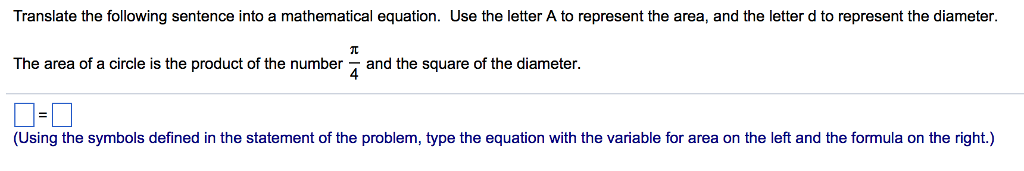 Solved Translate the following sentence into a mathematical | Chegg.com