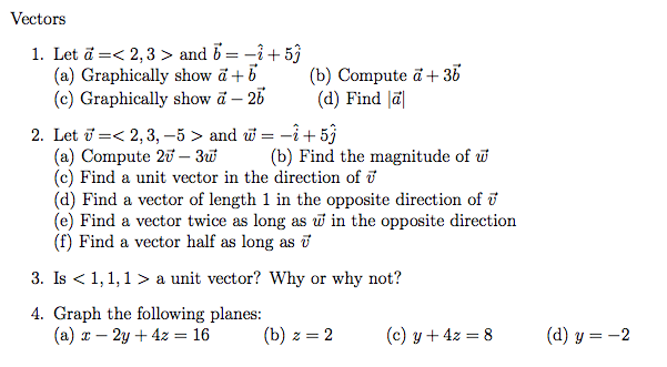 Vectors 1. Let a vector = and b vector = -I hat | Chegg.com