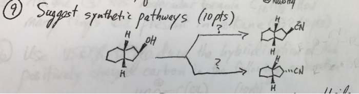 Solved Suggest synthetic pathways | Chegg.com Solved Suggest synthetic pathways | Chegg.com