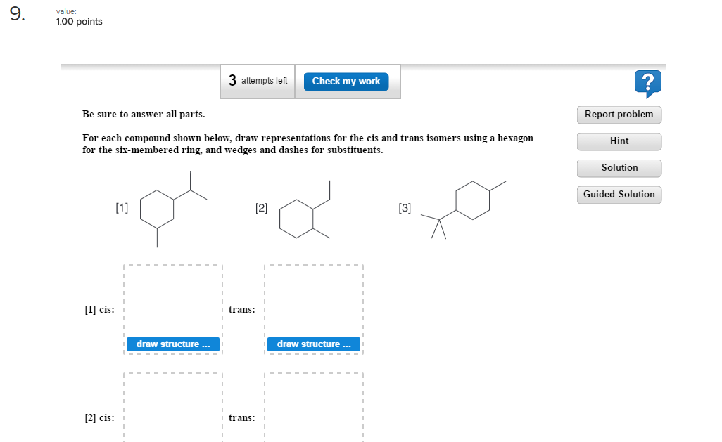 Solved value 1.00 points 2 3 attempts left Check my work e | Chegg.com