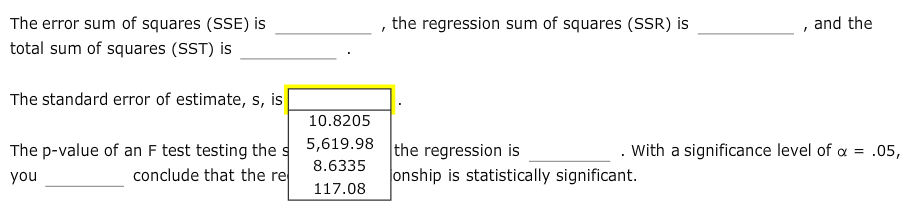 Solved 5. Interpreting statistical software output in | Chegg.com