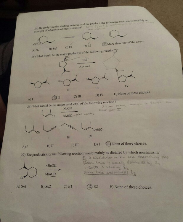 Solved Please explain why the circled answers for 25, 26, | Chegg.com