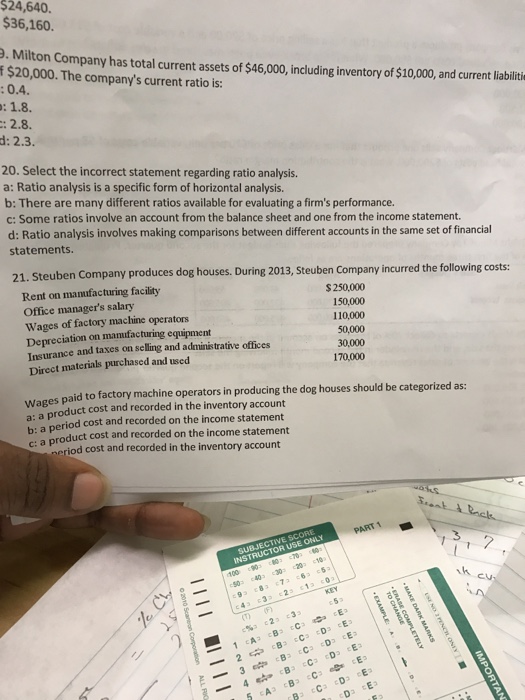 Solved Select The Incorrect Statement Regarding Ration