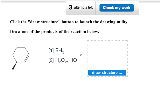 Solved Click the "draw structure" button to launch the | Chegg.com