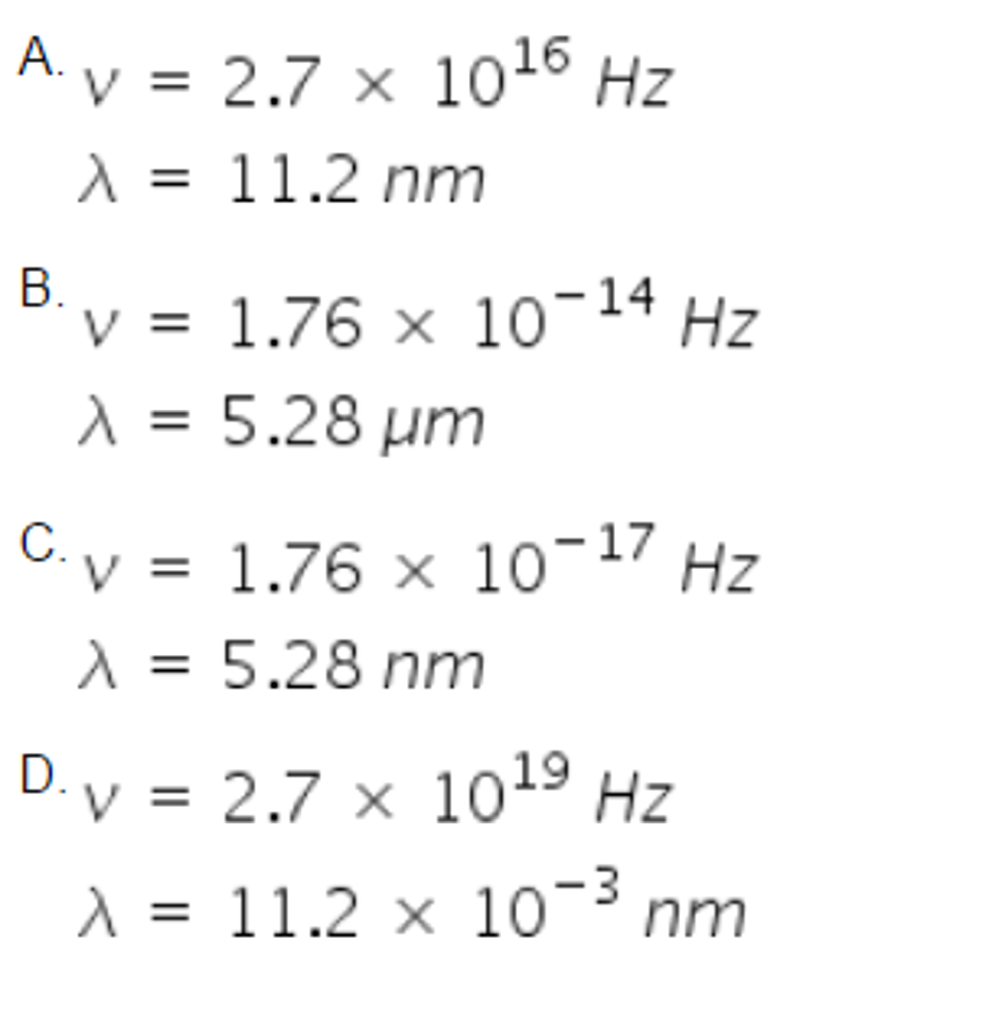 Solved Calculate the maximum frequency and minimum | Chegg.com