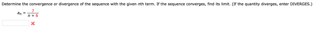 Solved Determine the convergence or divergence of the | Chegg.com