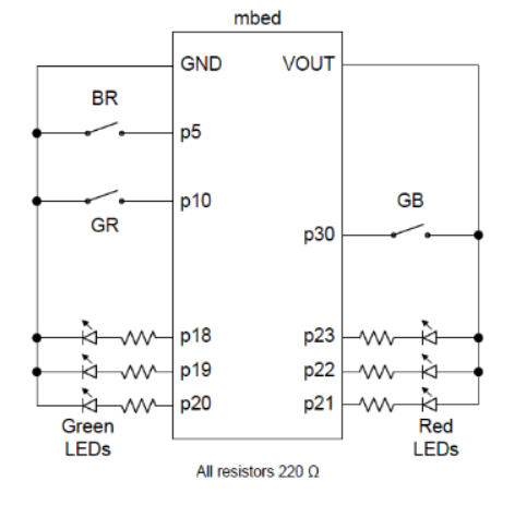 Solved Logic puzzle game with LED and switch interface | Chegg.com