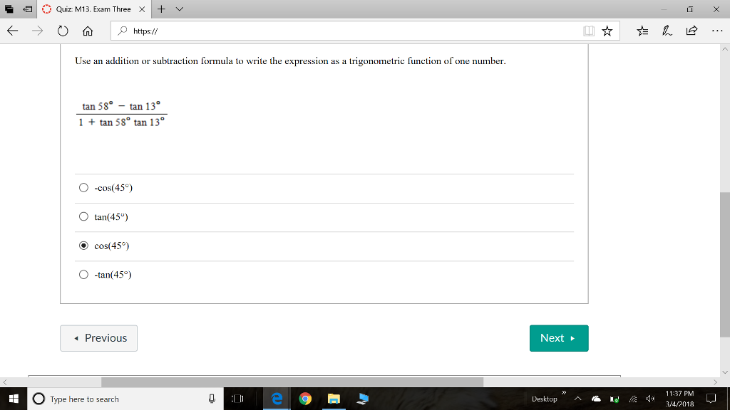 Solved LTX ← → 〇 仚 | https:// Use n addition or subtraction | Chegg.com