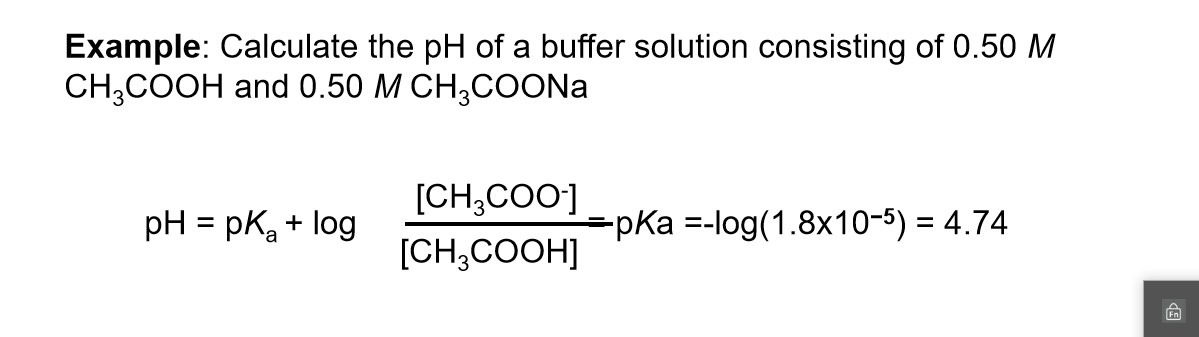 Solved Calculate the pH of a buffer solution consisting of | Chegg.com