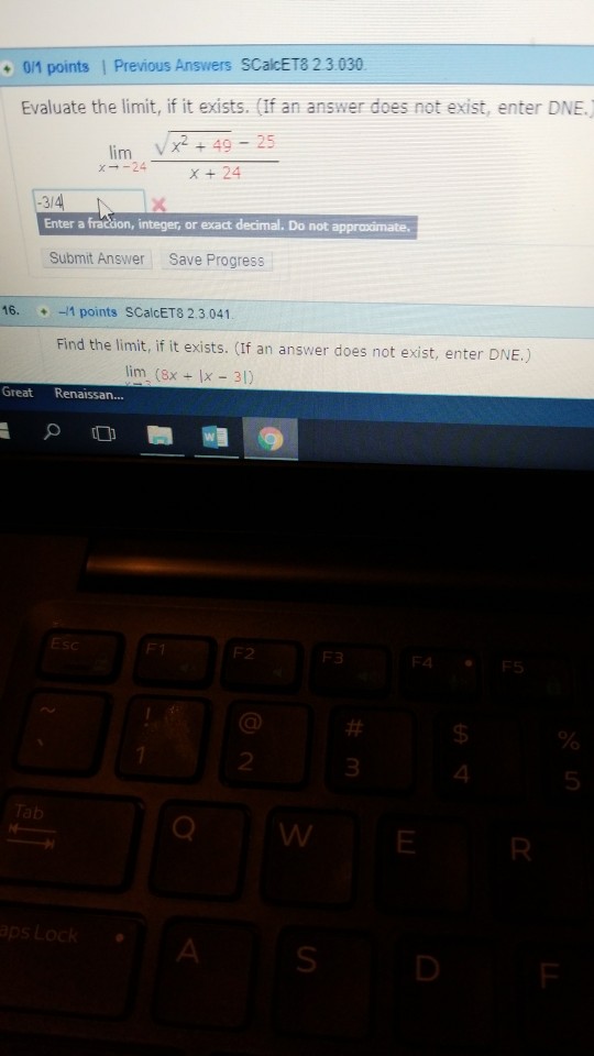 Solved 0/1 points | Previous Answers SCalcET8 2 3.030 | Chegg.com