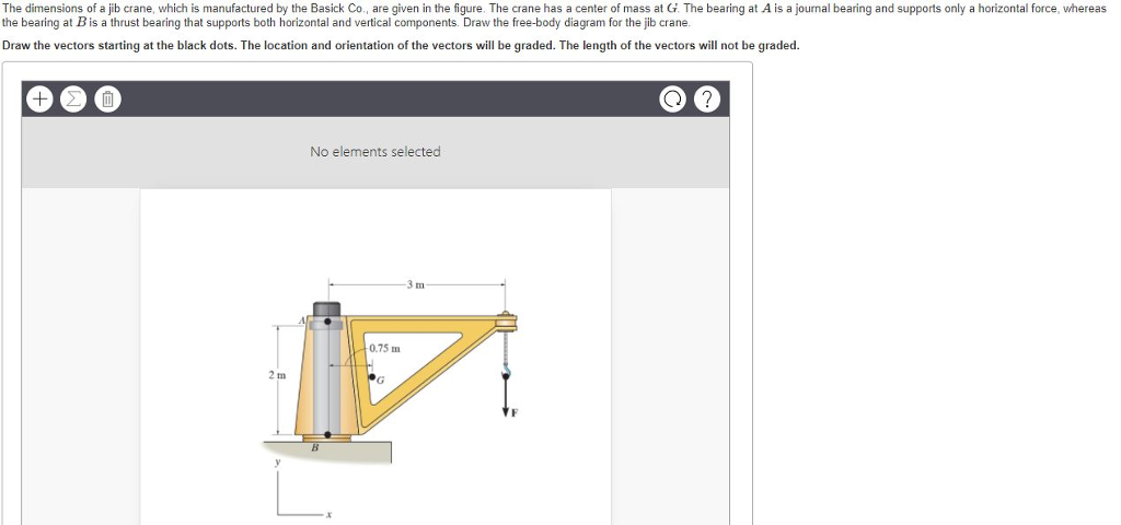 Solved Draw the free-body diagram for the boom. Connection | Chegg.com