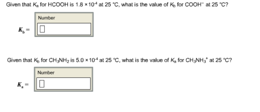 Solved Given that Ka for HCOOH is 1.8 × 104 at 25 °C, what | Chegg.com