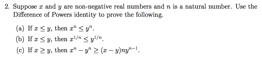Solved Suppose X And Y Are Non-negative Real Numbers And N 