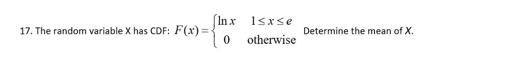 Solved Inx 1 | Chegg.com