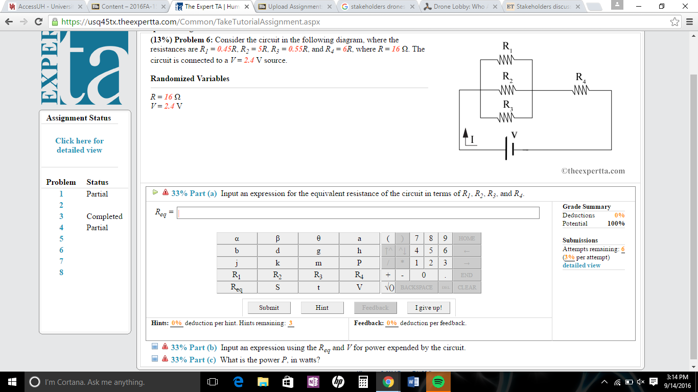 Solved AccessUH-Universi x Bb Content 2016FA x The Ex TAIHum | Chegg.com
