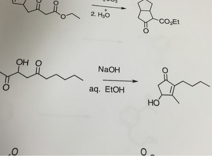 Solved 3 CO2Et OH O NaOH aq. EtOH HO 0 | Chegg.com
