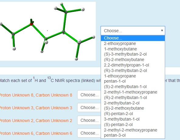 Solved Match each isomer of CH12 to it name レ Choose Choose. | Chegg.com