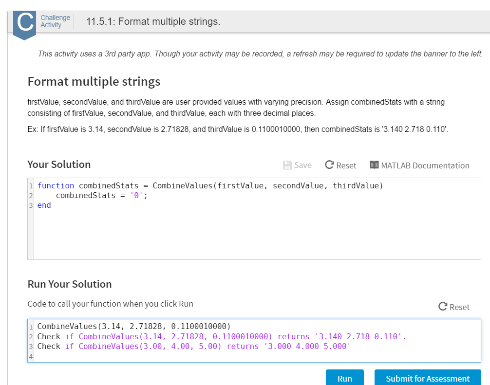 Solved FirstValue, secondValue, and thirdValue are user | Chegg.com