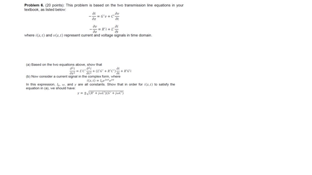 Solved Problem 6 20 Points This Problem Is Based On The