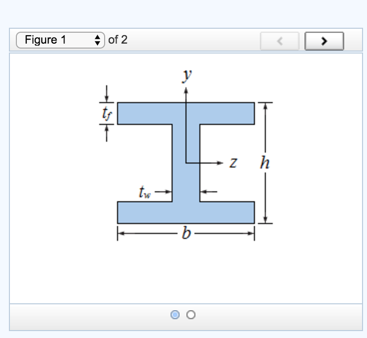 Solved A column with a wide-flange section has a flange | Chegg.com