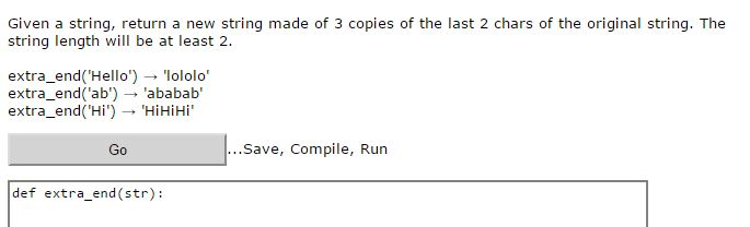 Solved Please Need Help For Ython Codingbat 1 2 3