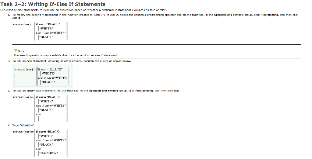Task 2 2 Writing If Else If Statements Use Elsejf Or Chegg task-2-2-writing-if-else-if-statements-use-elsejf-or-chegg