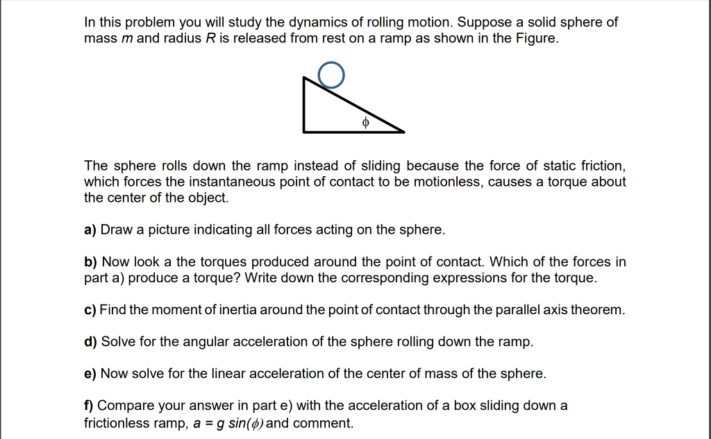 Solved In this problem you will study the dynamics of | Chegg.com