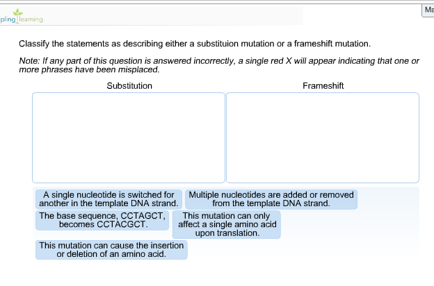 Solved Classify the statements as describing either a | Chegg.com