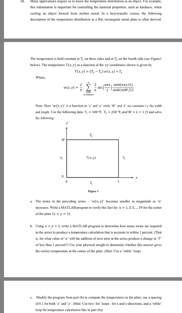 Solved Many applications require us to know the temperature | Chegg.com