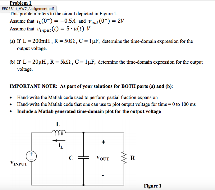 Solved Problem 1 EECE311_HW7_Assignment.pdf This problem | Chegg.com
