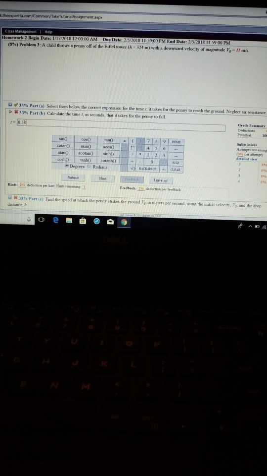 Solved k.theexpertta.com/Common/Take TutorialAssignment.a l | Chegg.com